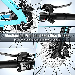 Speedrid 27.5" Electric Bike for Adults, 48V 350W/500W Electric Mountain Bike/Electric Commuting Bike with Removable 480Ah Battery, Professional 21/24 Speed Gears