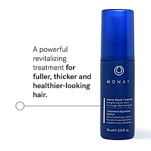 MONAT Intense Repair Treatment for Thinning Hair – Daily Leave-In Treatment Stimulates Hair Follicles & Promotes Fuller-Looking Hair, Safe for Colored & Chemically Treated Hair