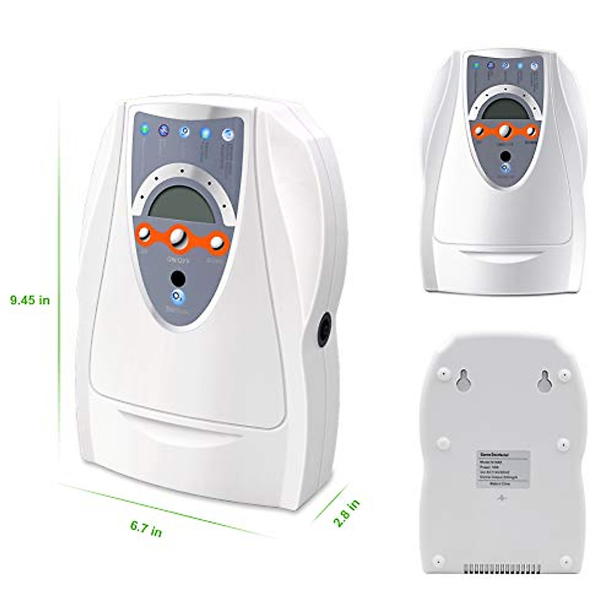 WSTA Portable Ozone Purifier,Multipurpose Ozone Machine for Air, Water, Food, Home, Room, Office-White