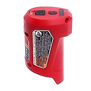 Lasica M12 Battery Charger and Portable Power Source Adapter 48-59-1201, 49-24-2310 Compatible with Milwaukee M12 12V Heated Jacket Battery (M12 USB Charger Adapter-ONLY)