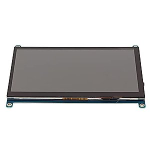 Pomya Touchscreen Monitor for RasPi,7 Inch Screen for RasPi,1024x600 IPS,Accurate Color Screen Monitor,Portable Touchscreen Monitor for RasPi Screen Monitor for RasPi 4 3 2