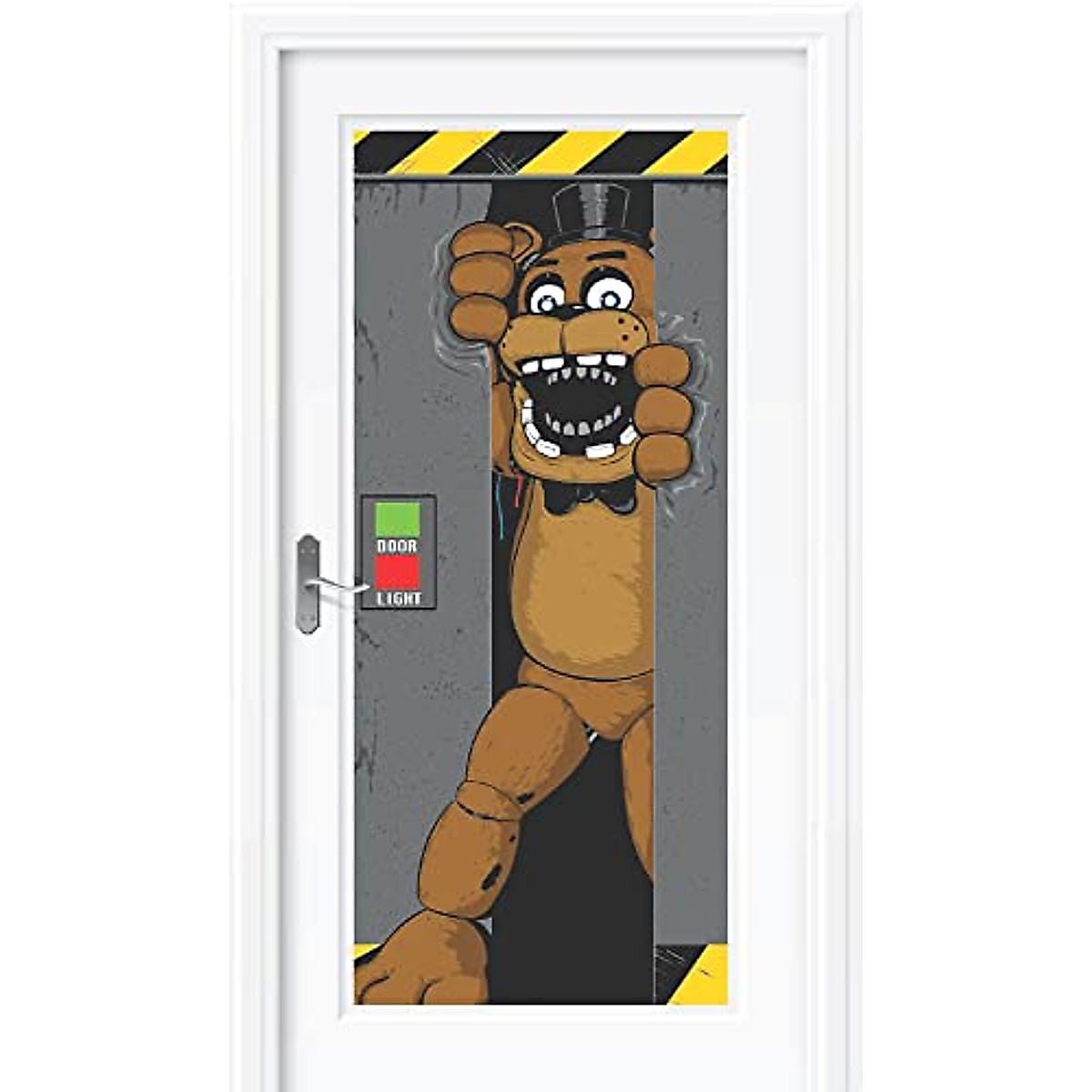 Forum Novelties Five Nights at Freddy's Door Cover, 30" x 60", As Shown