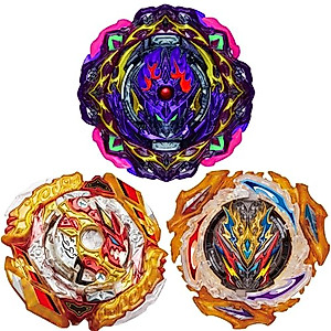 RQFDZM Gyro Boys Kids Gift 11 Top Burst Gyro Toy Blade Set Game Barricade Lucifer Burst Spriggan Divine Belial Birthday Party Gift.