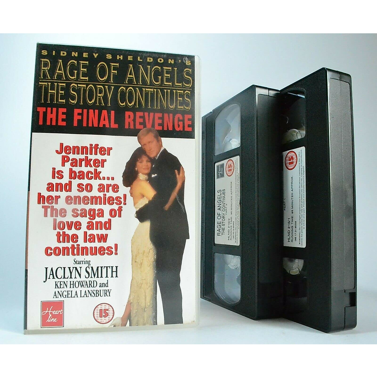 Rage Of Angels: The Story Continues [Final Revenge] Sidney Sheldon - Drama - VHS