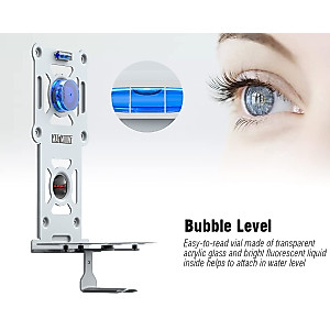 ElecGear PS5 Magnetic Wall Mount, Metallic Mount for Playstation 5 Ultra HD and Digital Edition, Pulse 3D Gaming Headset Hook, Magnets and Built-in Level Design fits Left or Right Beside TV