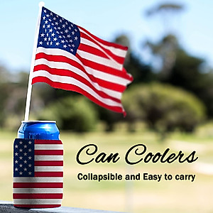 Personalized Can Sleeve Beer Coolers 20pcs Bulk, Custom Can Cooler With Photo Logo for Weddings Fishing Picnics