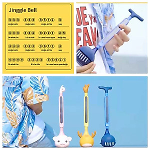 GUCHENSHAN This is a Magical Music Toy, an Electronic Instrument That can Produce Wonderful Sounds and Bring Kid a Different Gaming Experience. It is The Best Gift for Kids (Blue Shark)