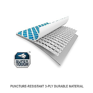 Intex 10 Feet Round Prism Metal Frame Above Ground Outdoor Backyard Swimming Family Pool for Kids and Adults ages 6 and Up, Gray