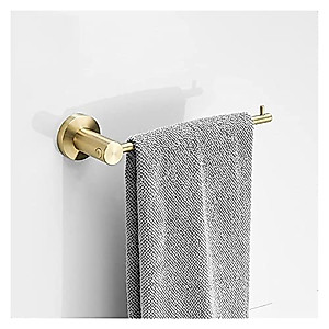 Towel BAR Rack Hand Towel Holder Bar Wall Mounted Hand Towel Bar Bathroom Towel Holder Kitchen Dish Cloths Hanger/Bath Towel Rack/a (Color : Double Rod, Size : Christmas Reindeer -Style5)