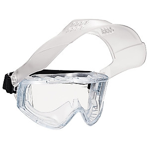 MSA 10150069 Vertoggle Safety Goggles - Industrial Use, Safety Goggle/Faceshield Combination, Protects Against Impact & Splash, Sightgard Protective Eyewear, Polycarbonate (PC), Anti-Fog, Anti-Scratch