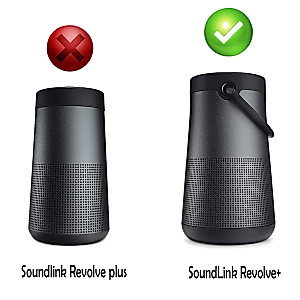 khanka Hard Travel Case Replacement for Bose SoundLink Revolve+ / Revolve+ (Series II) Portable and Long-Lasting Bluetooth 360 Speaker, Case Only