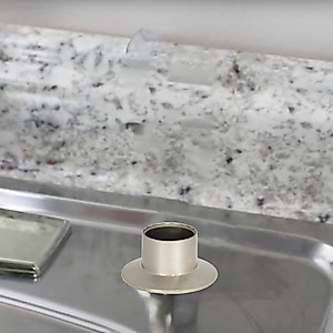 Danco Perfect Match 89225 Brushed Nickel Faucet Hose Guide