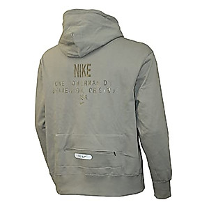 Nike Sportswear Men's Reversible Heavy Hoodie (as1, alpha, l, regular, regular, Standard, Smoke Grey, Large)