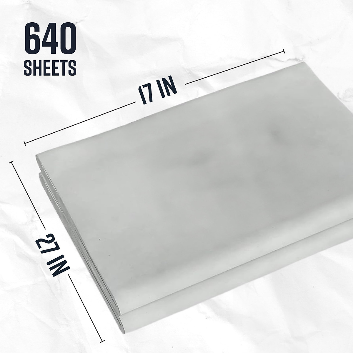 Packing Paper Sheets for Moving - 20lb - 640 Sheets of Newsprint Paper - Must Have in Your Moving Supplies - 27" x 17" - Made in USA