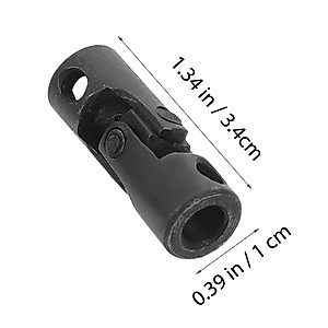 ibasenice Universal Joint Coupler Standard u Joint for Automotive and Rc Car Compact Size Lightweight Easy to Carry and Install