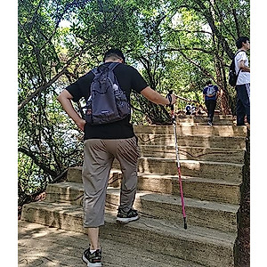 YZAOLL 20L Lightweight Packable Hiking Backpack,Small Hiking Backpack Day Pack for Women Men Travel Camping Vacation,Black