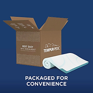 Tempur-Cloud 2-Inch Mattress Topper, Cal King,White