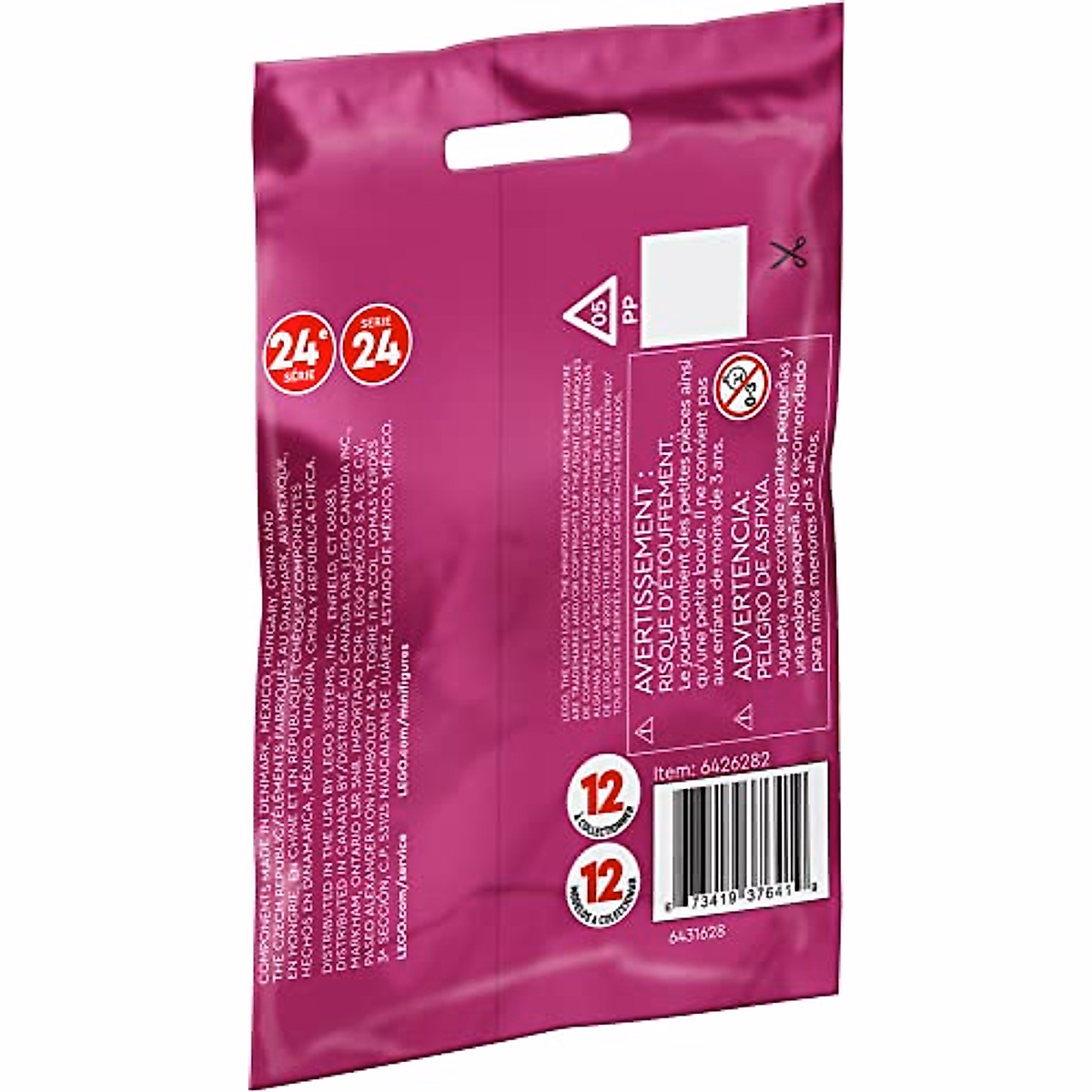 LEGO Minifigures Series 24 71037, Limited Edition Mystery Minifigure Blind Bag, 2023 Set, Collectible Characters with Toy Accessories