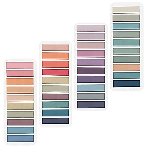 ELII Tabs 800Pcs Sticky Index Tabs Page Markers,Writable and Transparent Sticky Notes Page Tabs Book Markers Label Stickers Index Tabs for Page Marking Classify File