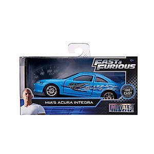 Fast & Furious 1:32 Mia's Acura Integra Type-R Die-Cast Car, Toys for Kids and Adults