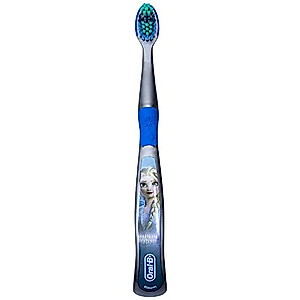 Oral-B Disney Frozen Toothbrush, 3+ YRS, Extra Soft (Characters Vary) - Pack of 2
