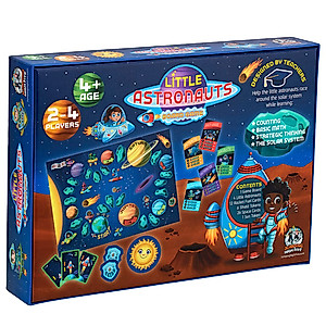 Jumping High Five Little Astronauts Board Game! Space Adventure Game for Kids Ages 4 and Up, Learn Through Play, Fly Around The Solar System in A Rocket Ship, Perfect for Family Game Night