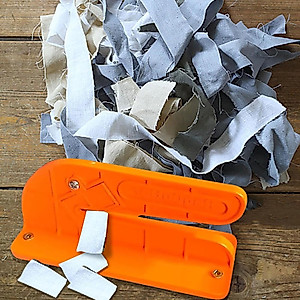 Wall-Mounted Rag Cutter, 2024 New The Orange Rag Cutter,Fast Cutting Rag Cutter,Easily Cut Old Sheets, T-Shirts, Towels, Sheepskin Cloth