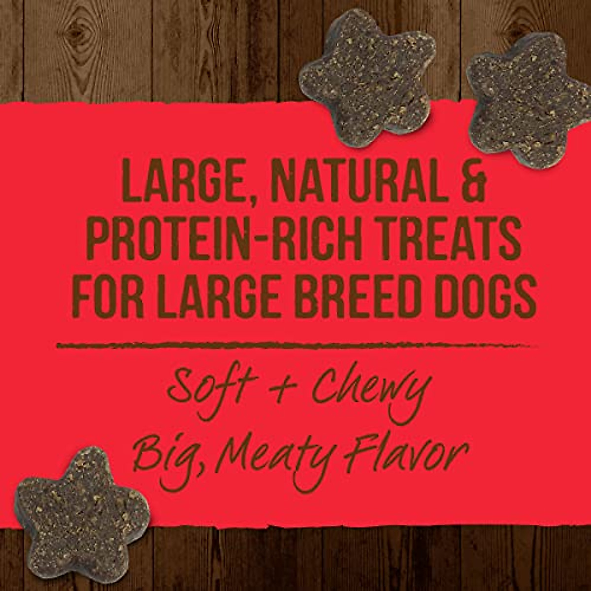 Merrick Power Bites Natural Grain Free Gluten Free Soft & Chewy Chews Dog Treats