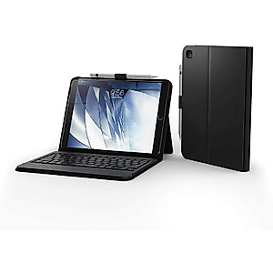 ZAGG Messenger Folio - Bluetooth Tablet Keyboard - Made for Apple iPad 10.5" and 10.5" Air - Charcoal