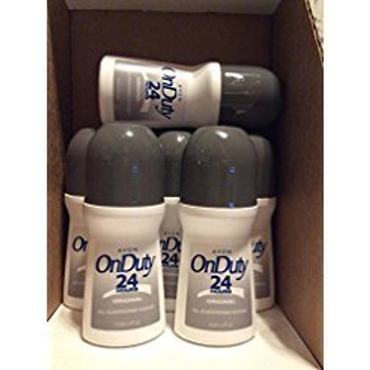 Avon On Duty 24 hours Original Roll On Antiperspirant Deodorant 2.6 fl.oz. Lot 6 pcs.