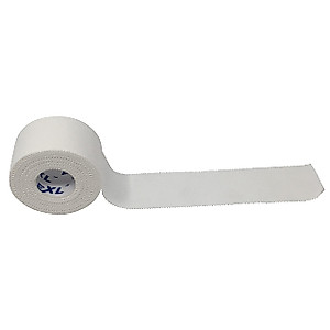 ExL Body Performance White Athletic Tape - 1.5" X 10 Yd (Latex-Free) (Pack of 3 Rolls)