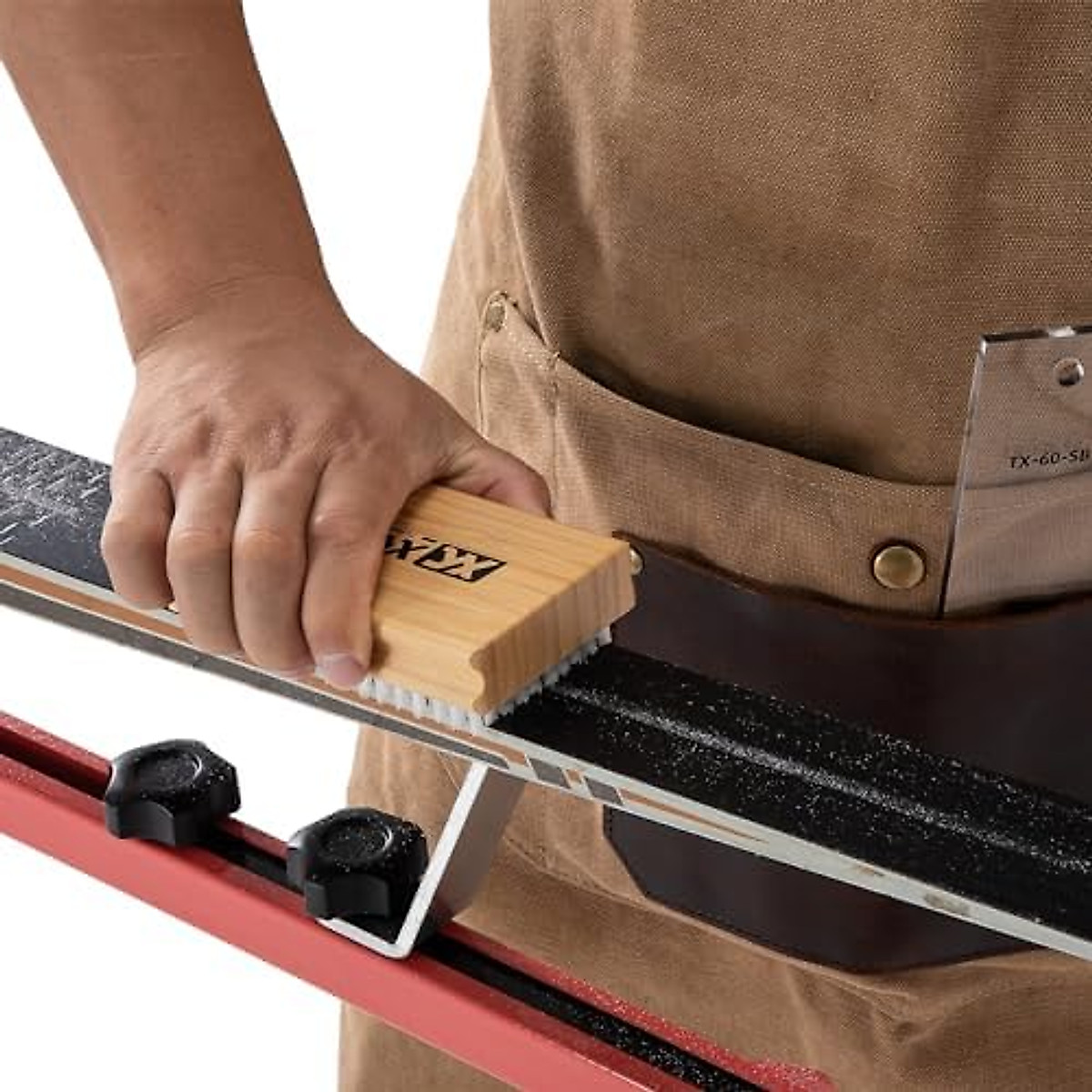 XCMAN Cross Country Nordic Ski Waxing Single Profile Bench table with Foldable Legs for Traveling,Adjustable Waxing Profile Length 47.2 to 78.7inch