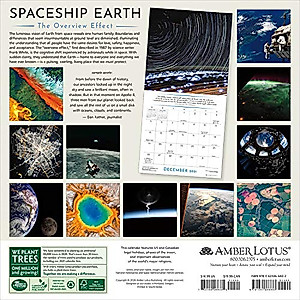 Spaceship Earth 2021 Calendar: The Overview Effect