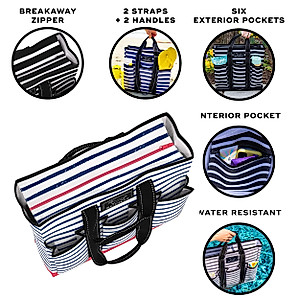 SCOUT Pocket Rocket - Work Tote Bags For Women - 6 Exterior Pockets - Large Tote Travel Bag, Nurse Bag, Teacher Bag, Mom Bag