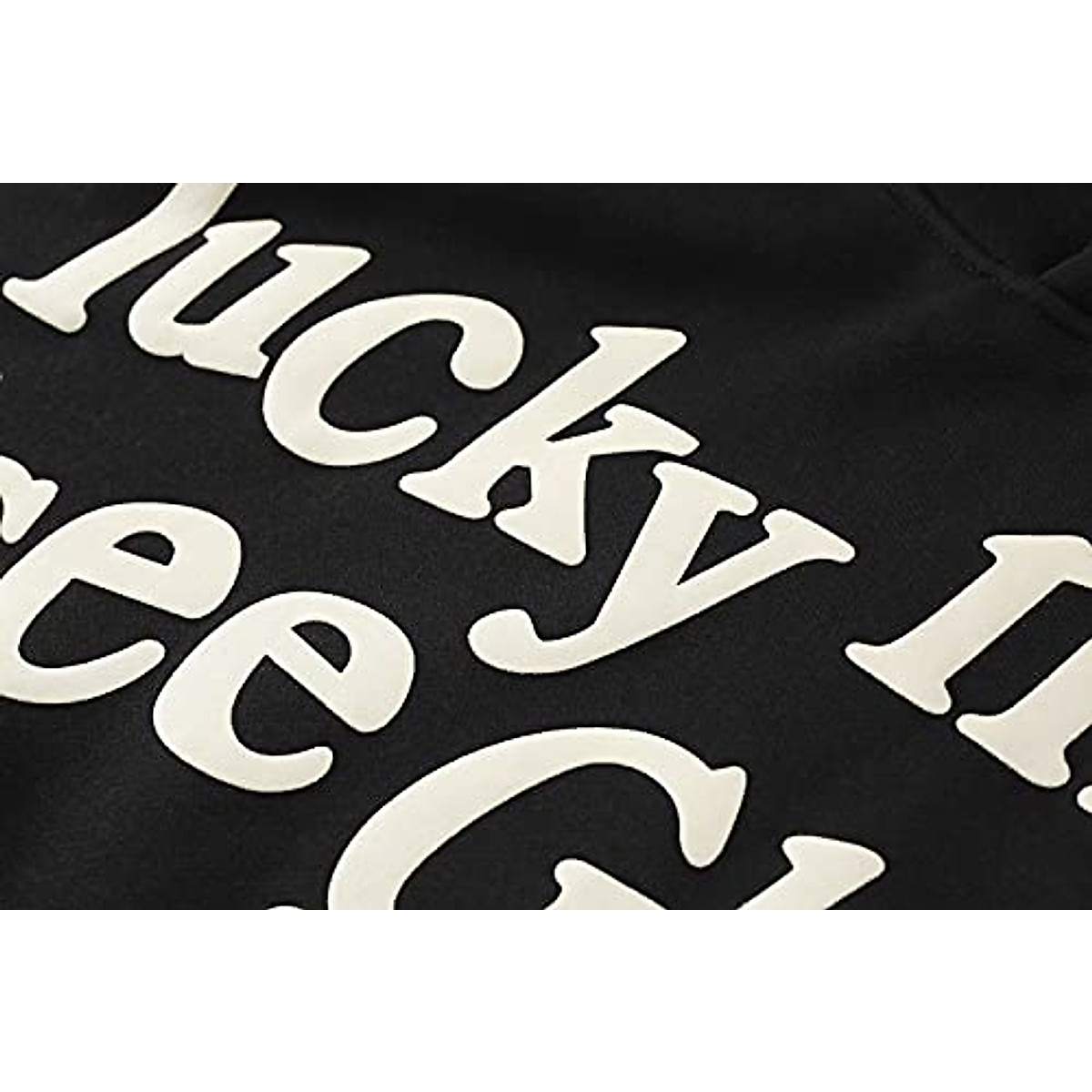 BLLDFZ I See Ghosts Hoodie Hip Hop Hooded Black