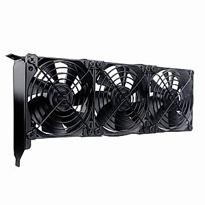 GDSTIME Graphic Card Fans, PCI Slot 3 x 90mm 92mm Fans, Graphics Card Cooler, Video Card Cooler, VGA Cooler
