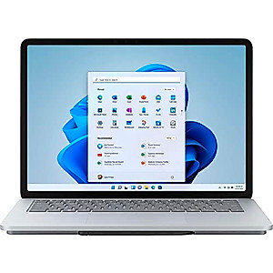 Microsoft Surface Laptop Studio 14.4-inch Touchscreen, 512GB SSD, i7, 16GB RAM with Windows 10 Pro (Core i7-11370H, Wi-Fi, GeForce RTX 3050 Ti, Latest Model) Platinum, ABR-00026