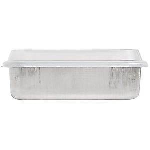 Nordic Ware Natural Aluminum Commercial Square Cake Pan with Lid, Exterior 9.88 x 9.88 Inches