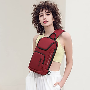 BANGE Sling Bag, Over Shoulder Bag Men,Mens Crossbody Bag for Men and Women