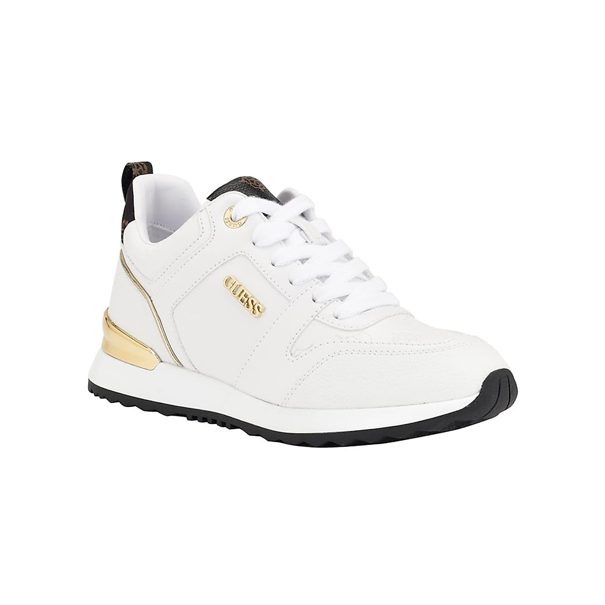 Guess Women's KADLIN Sneaker, White 140, 10