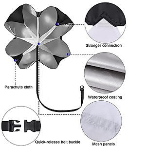 Uyomal Running Speed Training,Speed Chute Resistance Parachute for Speed and Acceleration Training 56-Inch (1 Umbrella)