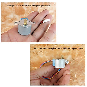 Electric Submersible Pump 5PCS DC 12V 24BYJ48 Air Conditioner 4 Phase 5 wire Deceleration stepper motor(6.5) Sump Pump