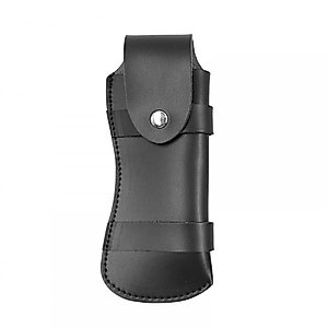 DONGKER 5" Knife Sheath,PU Leather Pocket Knife Pouch for 5" Folding Knife Hunting Camping