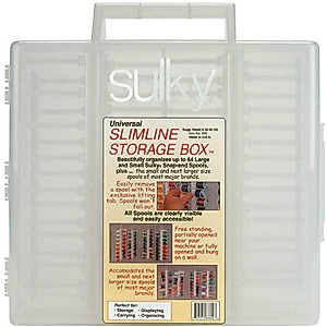 Sulky Universal Slimline Box, Clear