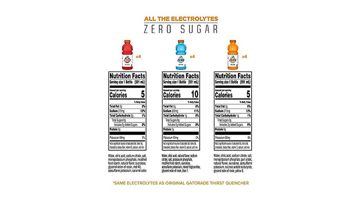 Get Sugar-Free Hydration with Gatorade Zero Variety Pack