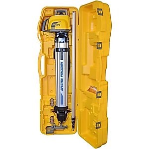 Spectra Precision LL300N-3 Laser Level, Self Leveling Kit with HL450 Receiver, Clamp, 4.7 Meter Grade Rod / Metric and Tripod , Black