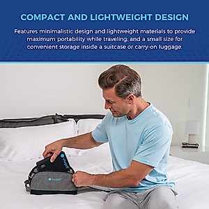 Snugell Travel CPAP Carrying Bag for ResMed AirMini Lightweight Design | Durable Fabric and Zippers | Versatile Storage Pockets and Compartments for CPAP Accessories | Includes Bag Only