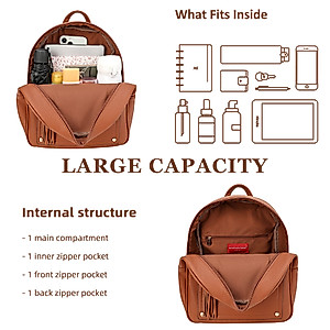 Montana West Medium Backpack Purse for Women Anti Theft Backpack with Secured Zipper & Tassel