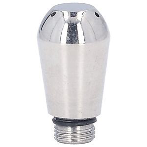 Coffee Machine Steam Nozzle, Anti Scratches Stainless Steel Multiple Holes Tip Replacement Coffee Machine Spout for Restaurants for Milk Tea Shop(Three holes)