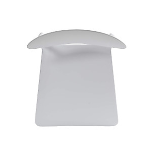 Christopher Knight Home 306512 Brynn Outdoor Plastic Chairs (Set of 2), White